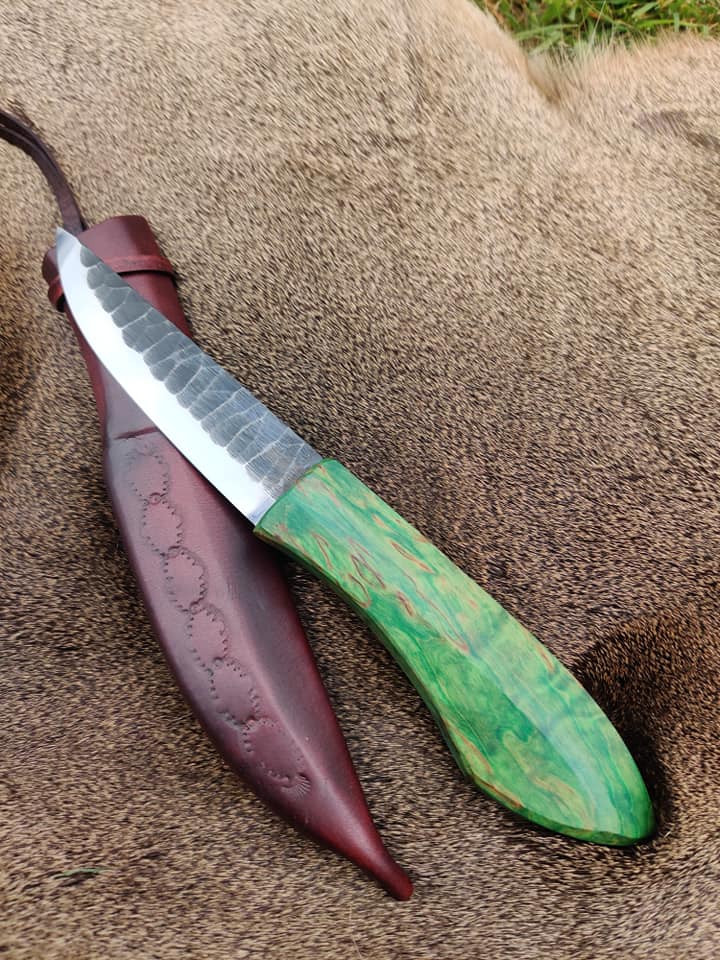 Yakut With 4 1/2 Inch Blade And Karelian Birch Handle - Gary Hackett